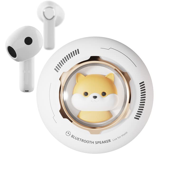 White Wireless Kids Earbuds for Small Ear Canal Ear Buds Women Kawai Cute Earbuds Small Ears Earbuds Bluetooth Workout Headphones