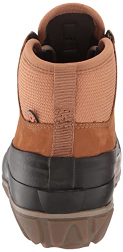Bogs Womens Classic Casual Lace Leather Boot Snow, Cognac Multi, 7