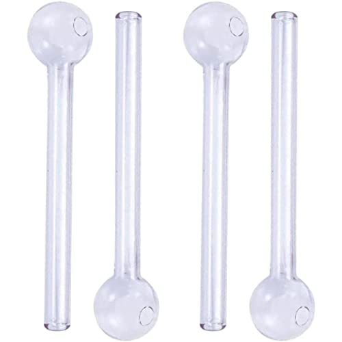 Sensi & Uniq Plant Watering Globes, 4 Glass Plant Watering Devices, Watering Bulbs for Plants for Indoor and Outdoor Use, Water Globes for Plants