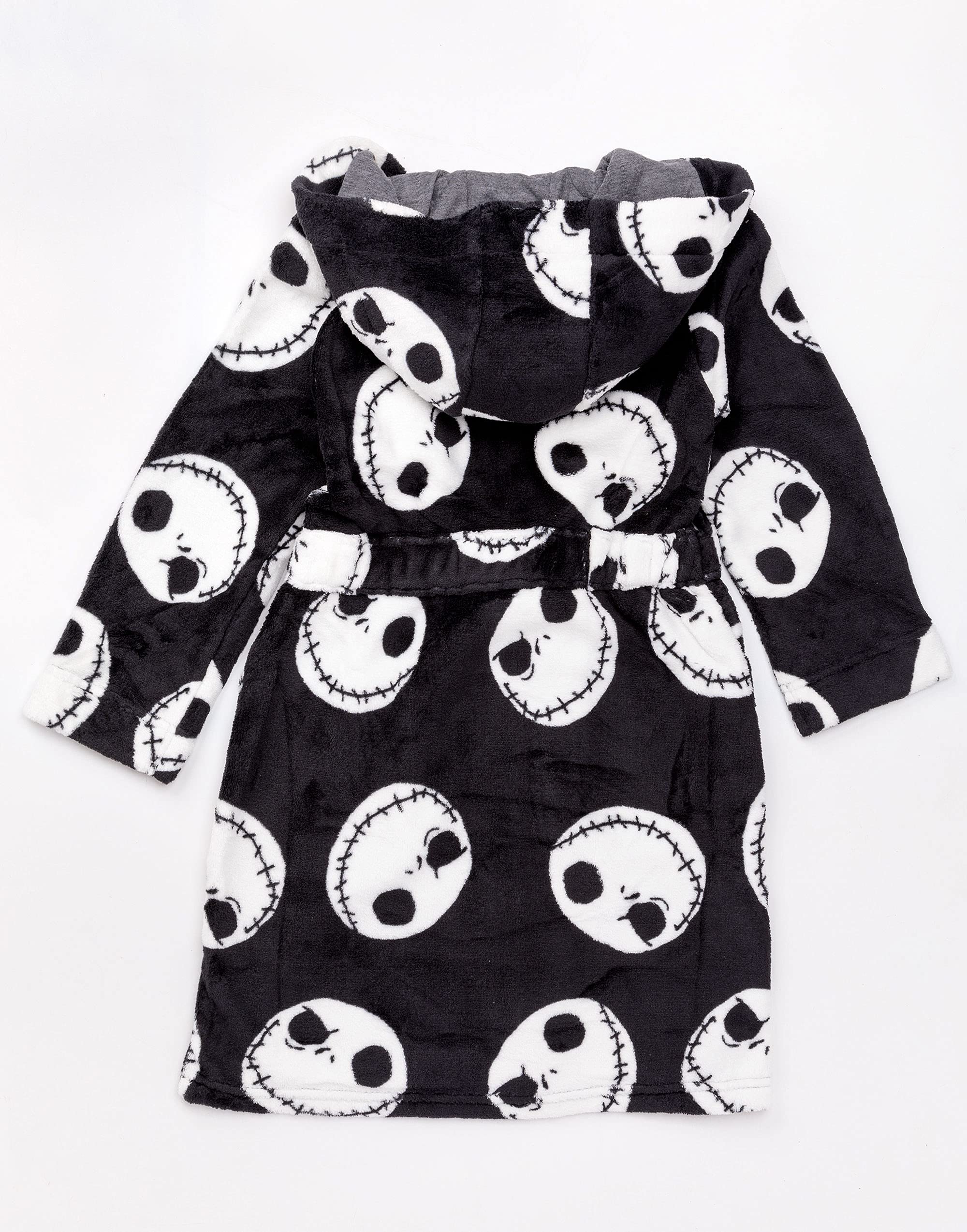 Disney The Nightmare Before Christmas Dressing Gown Kids Black Pjs Bathrobe 11-12 Years