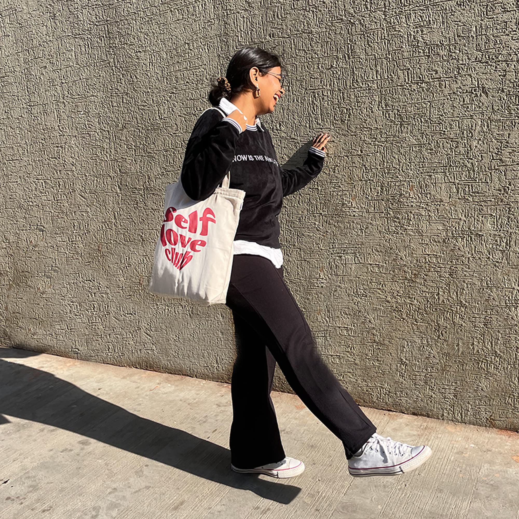 Ecoright Tote Bag for Women with Zipper, Small Tote Bag, Canvas Bag, Reusable Cotton Bag for Beach, Grocery, School & Work
