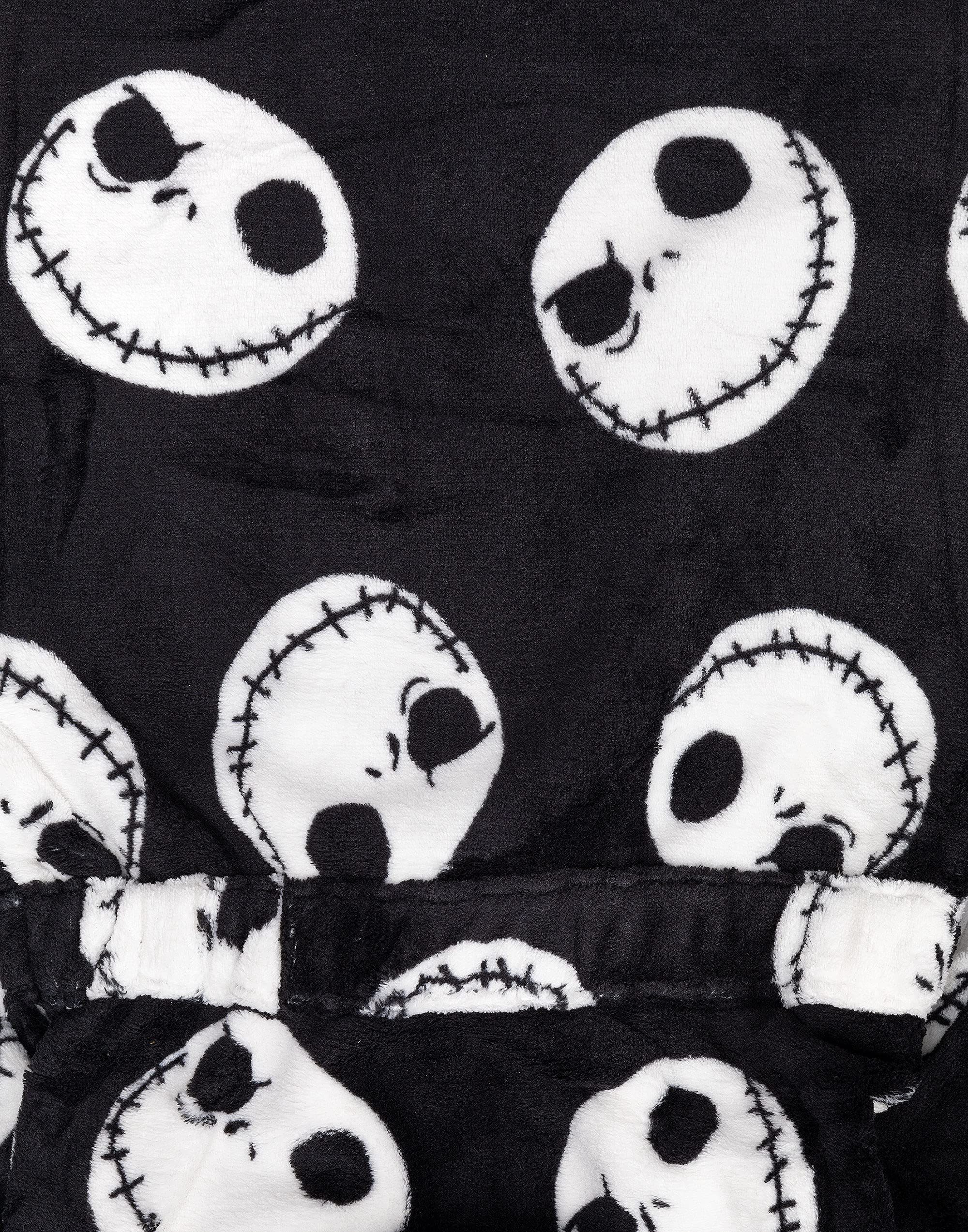 Disney The Nightmare Before Christmas Dressing Gown Kids Black Pjs Bathrobe 11-12 Years