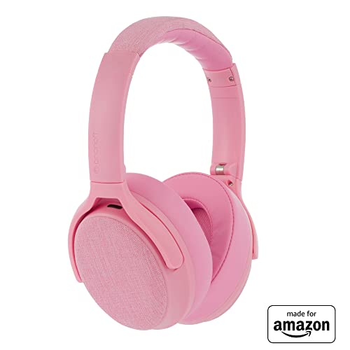 Tablet Bundle: Includes All-new Amazon Fire HD 8 tablet, 8โ HD Display, 64 GB (Rose) & Made for Amazon Active Noise Cancelling Bluetooth Headphones (Rose)
