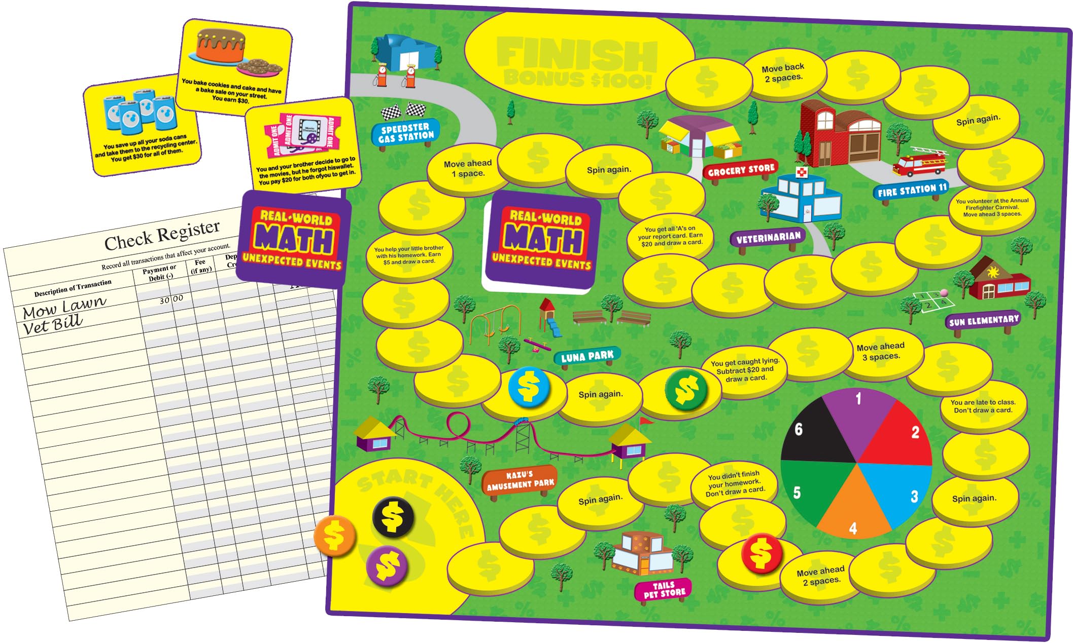 Real-World Math: Unexpected Events, Applying Math Concepts to Everyday Life (Teacher Created Resources 7804)