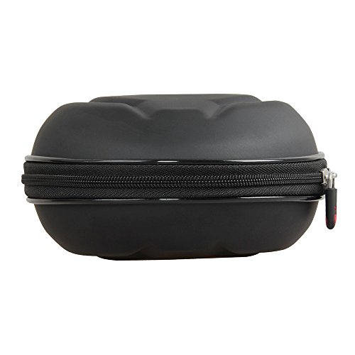 Hetmitshell Hard EVA Travel Case Fits Mpow 059 Bluetooth Headphones Over Ear Hi-Fi Stereo Wireless Headset Foldable Soft Memory-Protein Earmuffs (Black)