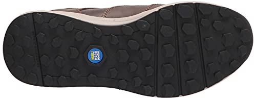 Nunn Bush Men's Excursion Waterproof Moccasin Toe Slip-On with KORE Comfort Technology Loafer, Brown Crazy Horse, 9