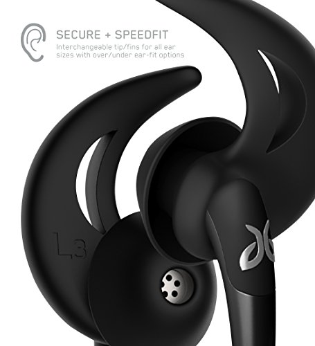 Jaybird FREEDOM 2 In-Ear Wireless Bluetooth Sport Headphones with SpeedFit β Tough All-Metal Design β Carbon