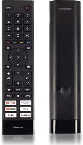 AJPro Replacement Remote Control for Hisense Smart Android TV Model ERF3J80H with Voice Control Works with TV 43A6G 50A6G 55A6G 65A6G 75A6G 50U6G 55U6G 65U6G 75U6G