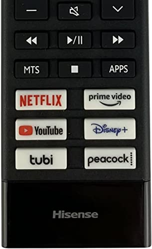 AJPro Replacement Remote Control for Hisense Smart Android TV Model ERF3J80H with Voice Control Works with TV 43A6G 50A6G 55A6G 65A6G 75A6G 50U6G 55U6G 65U6G 75U6G