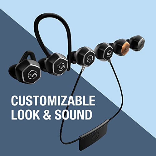 V-MODA Hexamove Pro, Wireless Earbuds - Black (HEXM-PR-BK)
