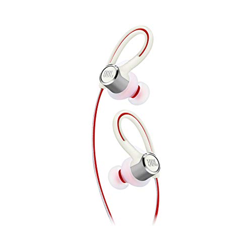 JBL Reflect Contour 2.0 - In-Ear Wireless Sport Headphone with 3-Button Mic/Remote - White