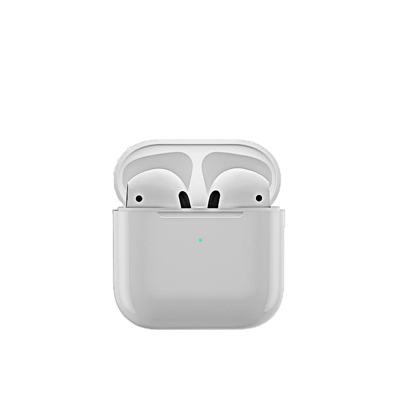 True Wireless Earbuds Bluetooth Headphones Touch Control with Wireless Charging Case IPX8 Waterproof Stereo Earphones in-Ear Built-in Mic Headset Premium Deep Bass for Sport White