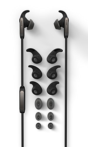 Jabra Elite 45e Alexa Enabled Wireless Bluetooth in-Ear Headphones β Titanium Black (Renewed)