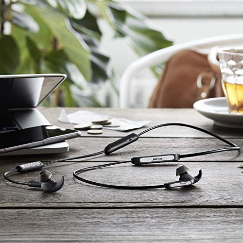 Jabra Elite 45e Alexa Enabled Wireless Bluetooth in-Ear Headphones β Titanium Black (Renewed)