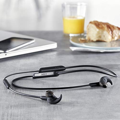 Jabra Elite 45e Alexa Enabled Wireless Bluetooth in-Ear Headphones β Titanium Black (Renewed)