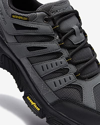 Skechers Men's Skech Air Envoy Oxford, Gray/Black, 9.5