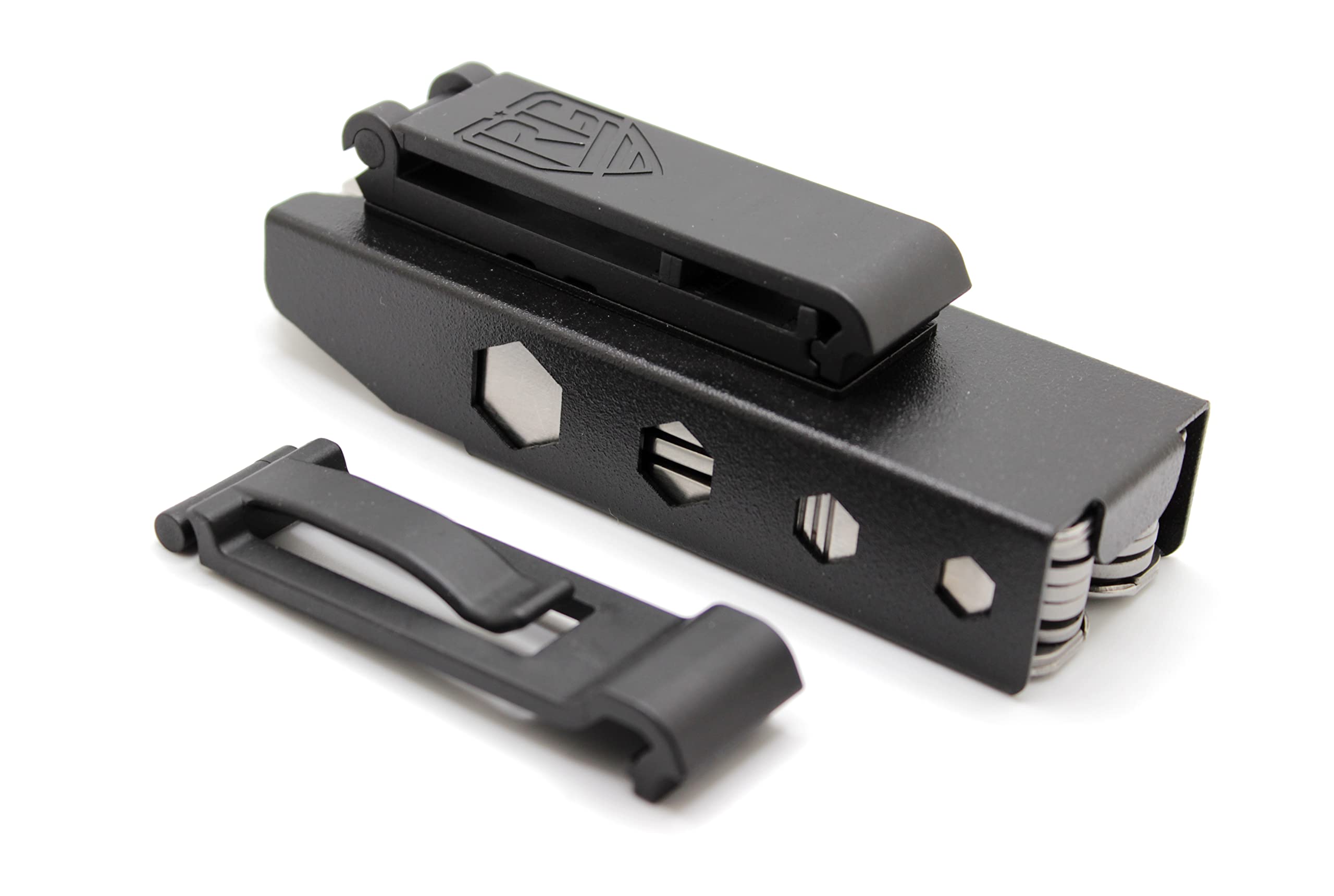 Leatherman SUPERTOOL 300 compatible sheath UNIVERSAL BELT SIZE & ROTATABLE BELT CLIP (TOOL NOT INCLUDED)