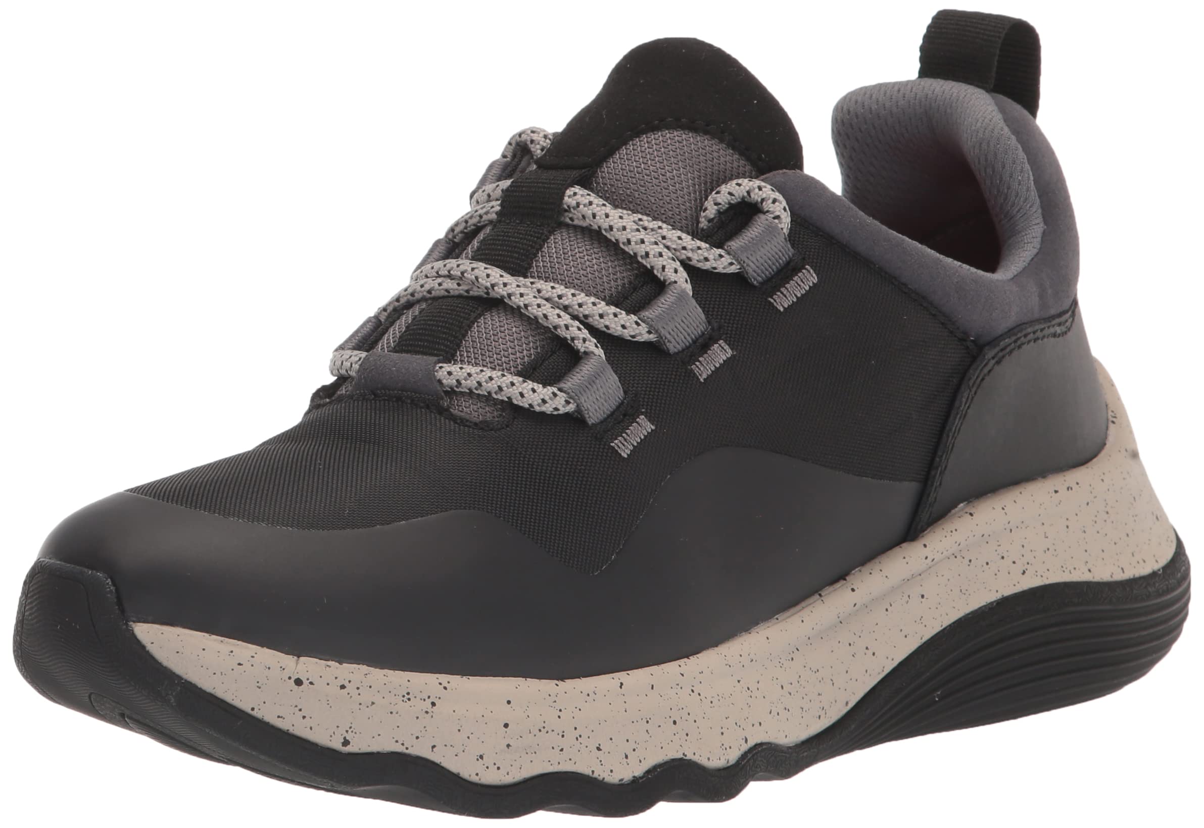 Clarks Women's Jaunt Lace Oxford, Black Textile, 7
