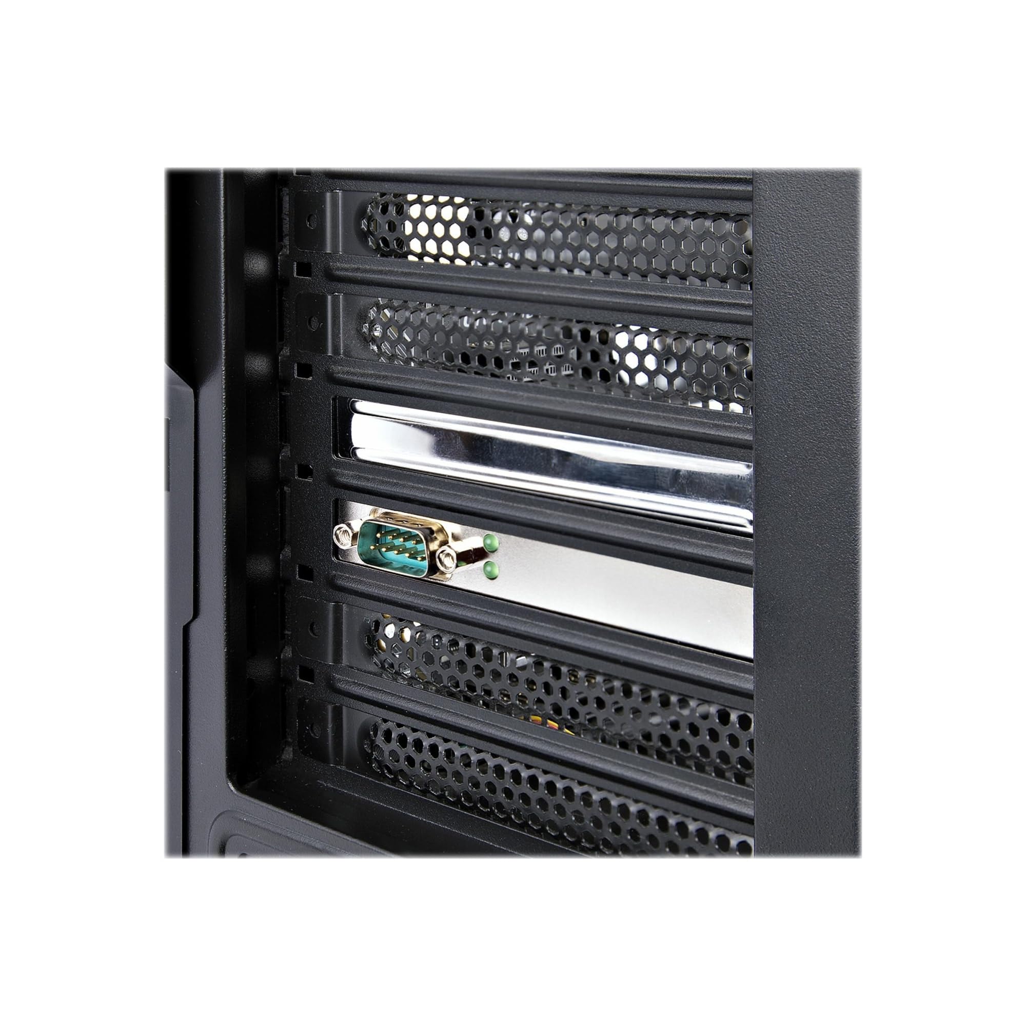 StarTech.com 1-Port PCI Express Serial Card, PCIe to RS232 (DB9) Serial Interface Card, PC Serial Card, 16C1050 UART, Standard/Low Profile Brackets, COM Retention, Windows/Linux, TAA