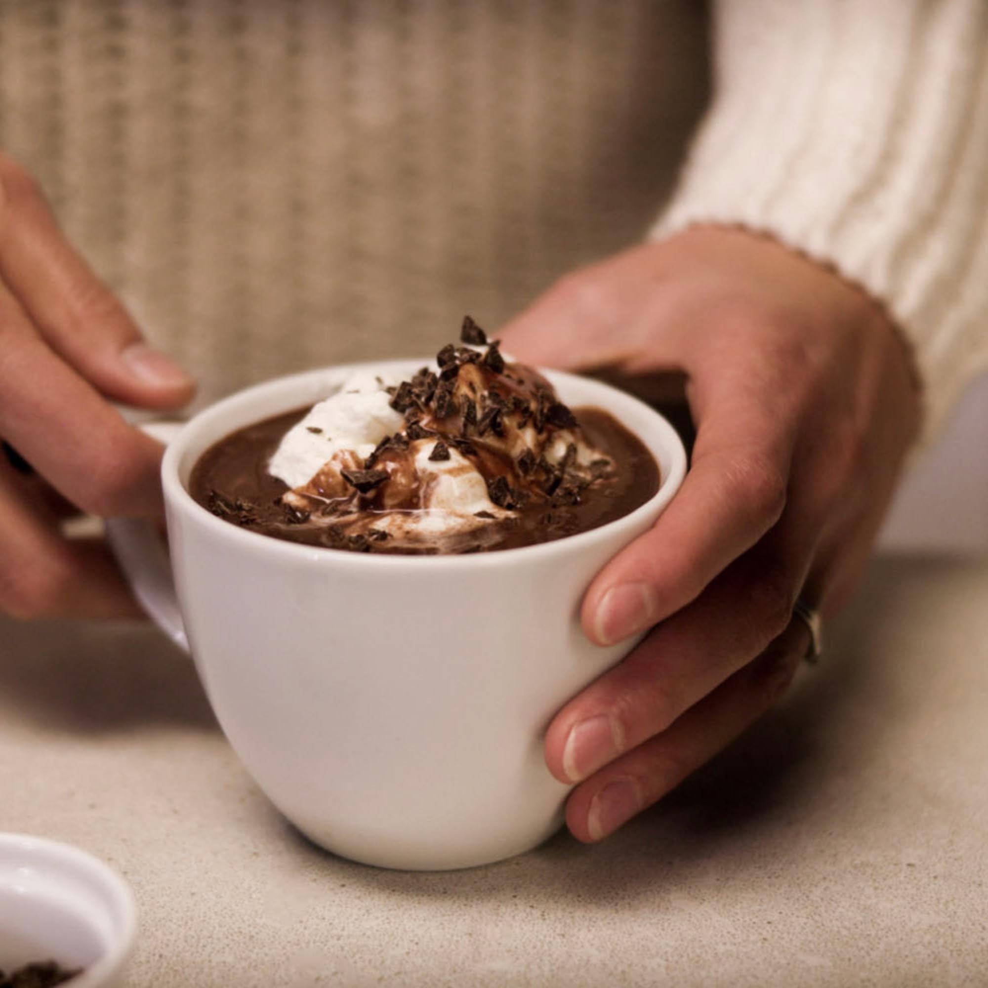 Franzese Italian Traditional Hot Cocoa Mix - Imported from Italy, 9 Oz Tin, Gluten-Free, Non-GMO, Enjoy as Gourmet Sipping Chocolate or Traditional Cocoa, Good for Baking, 1 Giftable Tin, 10 Servings