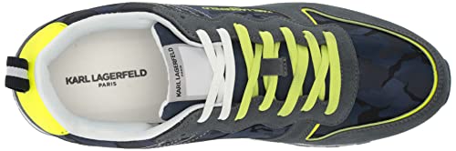 Karl Lagerfeld Paris Men's Running Sneaker, Navy, 13