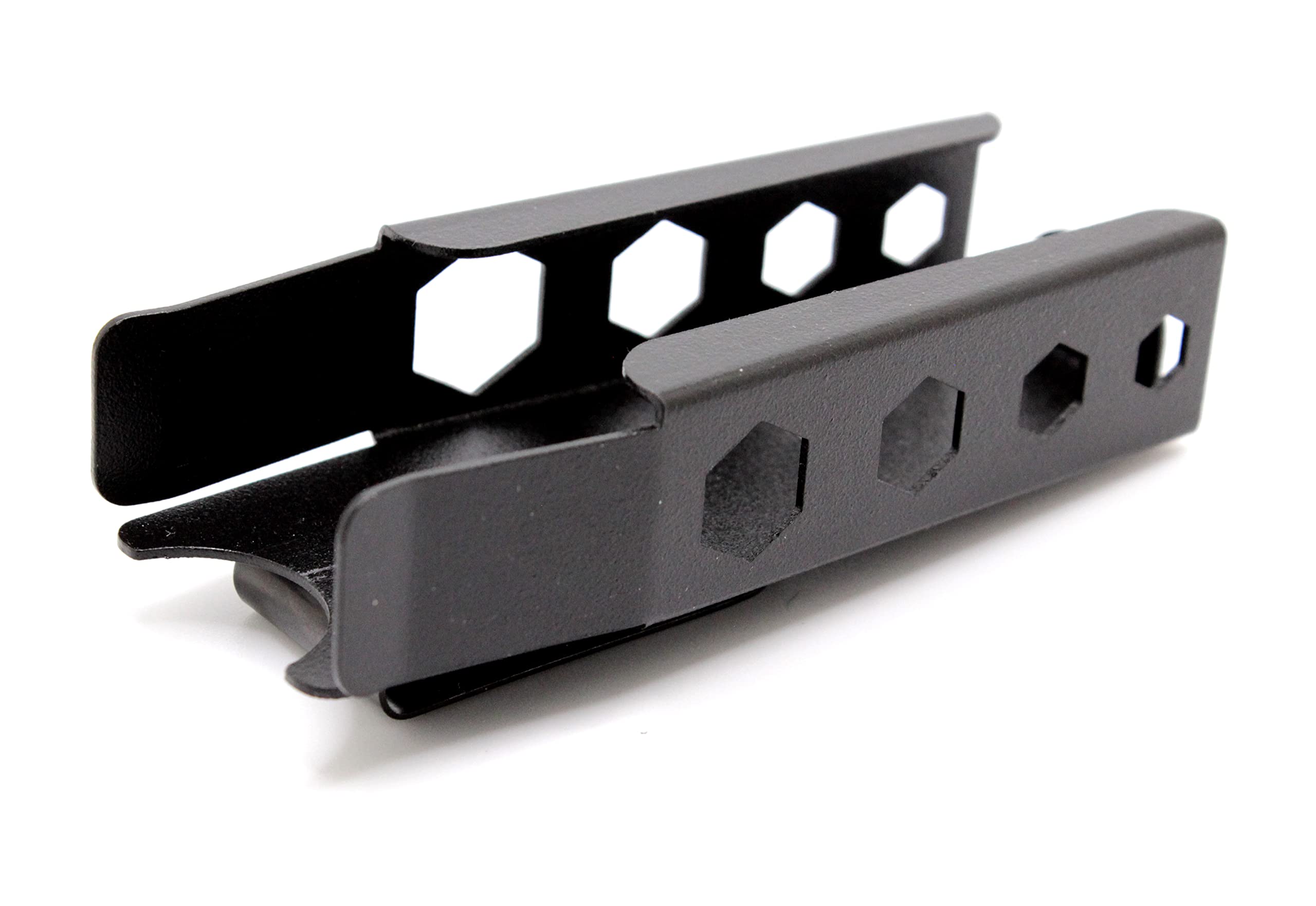 WAVE PLUS/NEW WAVE Sheath Compatible with Leatherman Multitools Made in The USA made of spring steel (TOOL NOT INCLUDED) (2.25" BELT CLIP)