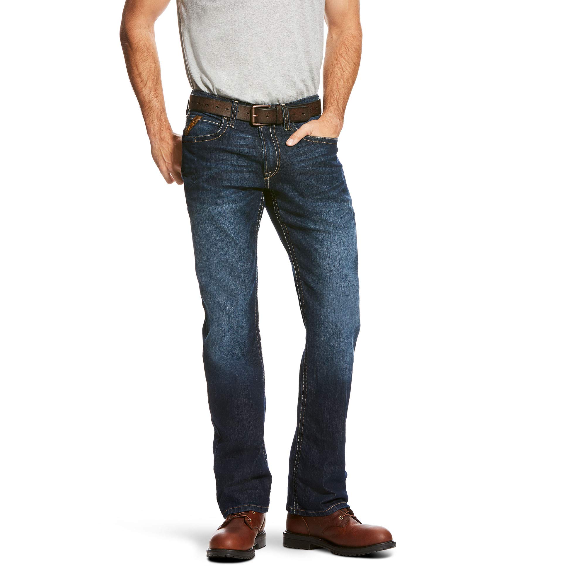 Ariat Rebar M4 Low Rise DuraStretch Boot Cut Jean – Men’s Work Jeans