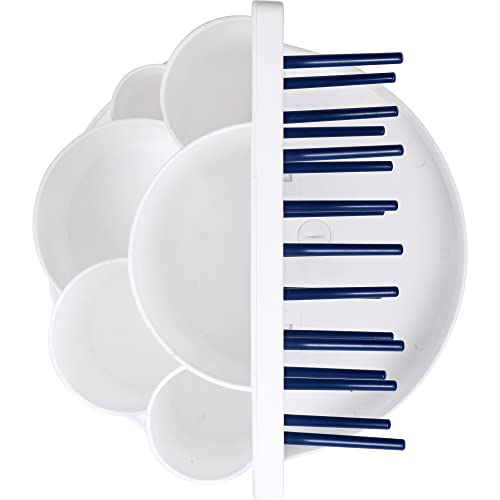 SINGER Sew-It-Goes Spin & Go Multipurpose Sewing Storage Container and Craft Organizer with Removable Drawers, Built-in Peg Board
