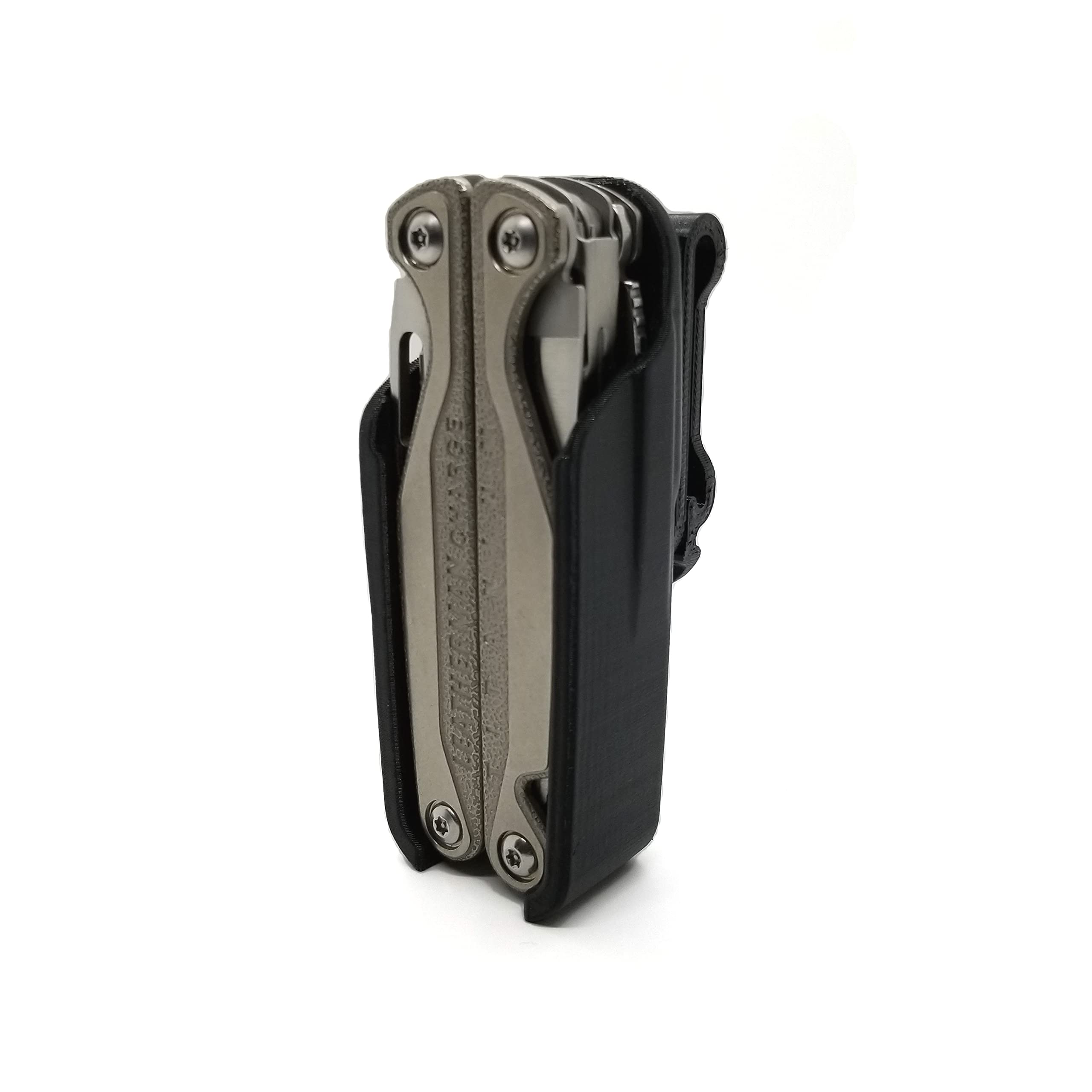 HoldMyGear Sheath compatible with Leatherman Charge+ TTi Multi-Tool (tool not included) (1.5" Belt Clip)