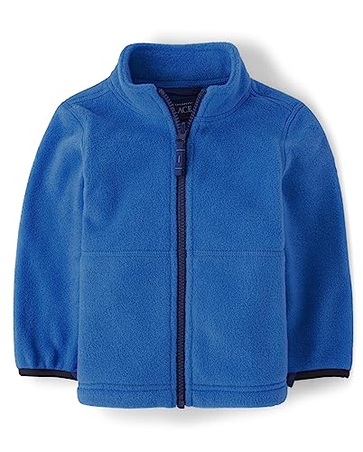 The Children's Place,and Toddler Heavy 3 in 1 Winter Jacket, Wind-resistant Water-resistant Shell, Fleece Inner,TIDAL | TOUCAN FEATHER,3T