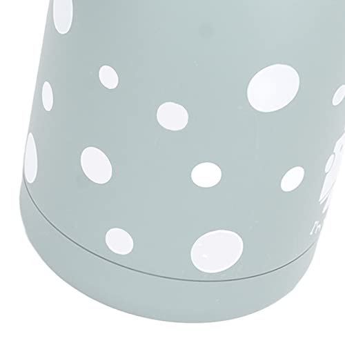 GLOGLOW Insulated Water Bottle, Stainless Steel 12 Ounce Insulation Cup for Kids, Rabbit Pattern, Double Wall for Travel (Blue)