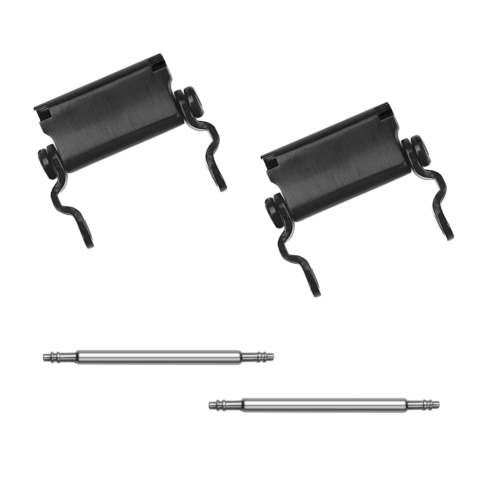 Ozzagar Watch Adapter Compatible with LEATHERMAN TREAD Multitool Bracelet Compatible with 20 mm Lug Width Watch, Made of Precision Machined Stainless Steel (20mm, Black)