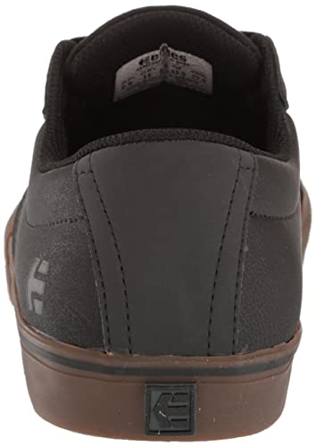 Etnies Men's Jameson Vulc Skate Shoe, Black/Gum, 9.5
