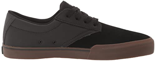 Etnies Men's Jameson Vulc Skate Shoe, Black/Gum, 9.5