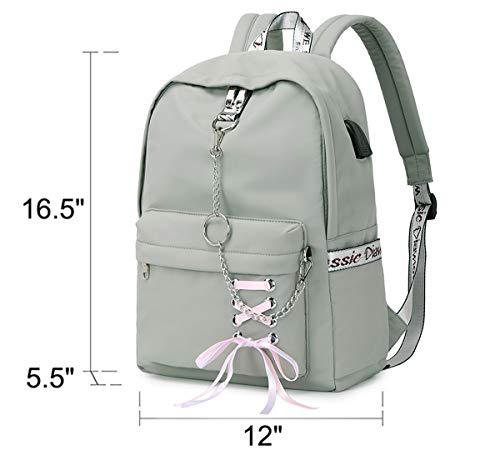 Hey Yoo Backpacks for Girls Backpack for School Bag Bookbag Aesthetic Cute School Backpack for Girls Teens