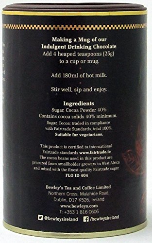 Bewley's Indulgent Hot Drinking Chocolate, 8.8 Ounce