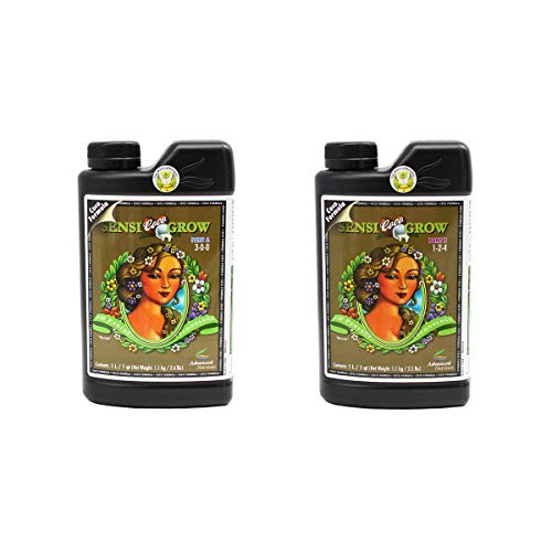 Advanced Nutrients 8550-14AB pH Perfect Sensi Grow Coco Part A+B, 1 Liter, Brown/A (Pack of 4)