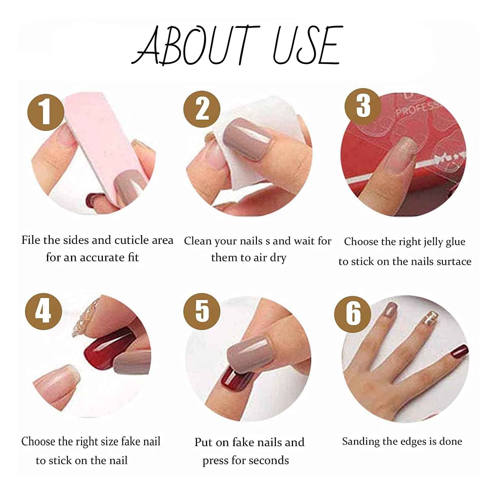 Hkanlre Bling Coffin Press on Nails Fake Nails Tips Full Cover Medium False Gradient Nails for Women and Girls 24PCS (Coffin Black)