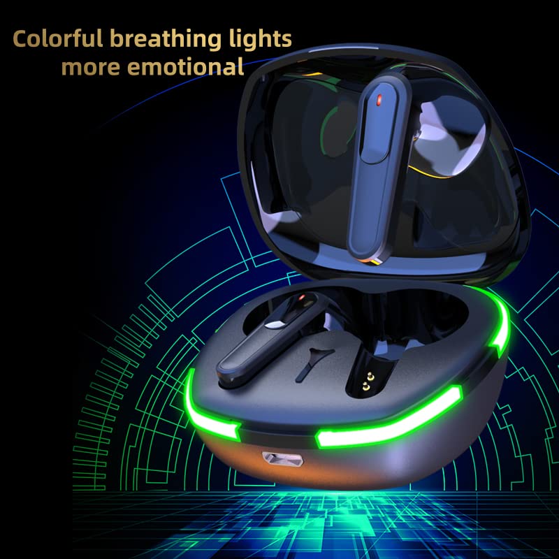 Wireless Earbuds Bluetooth Headphones with Wireless Charging Case IPX4 Waterproof Stereo Earphones in-Ear for SPOR