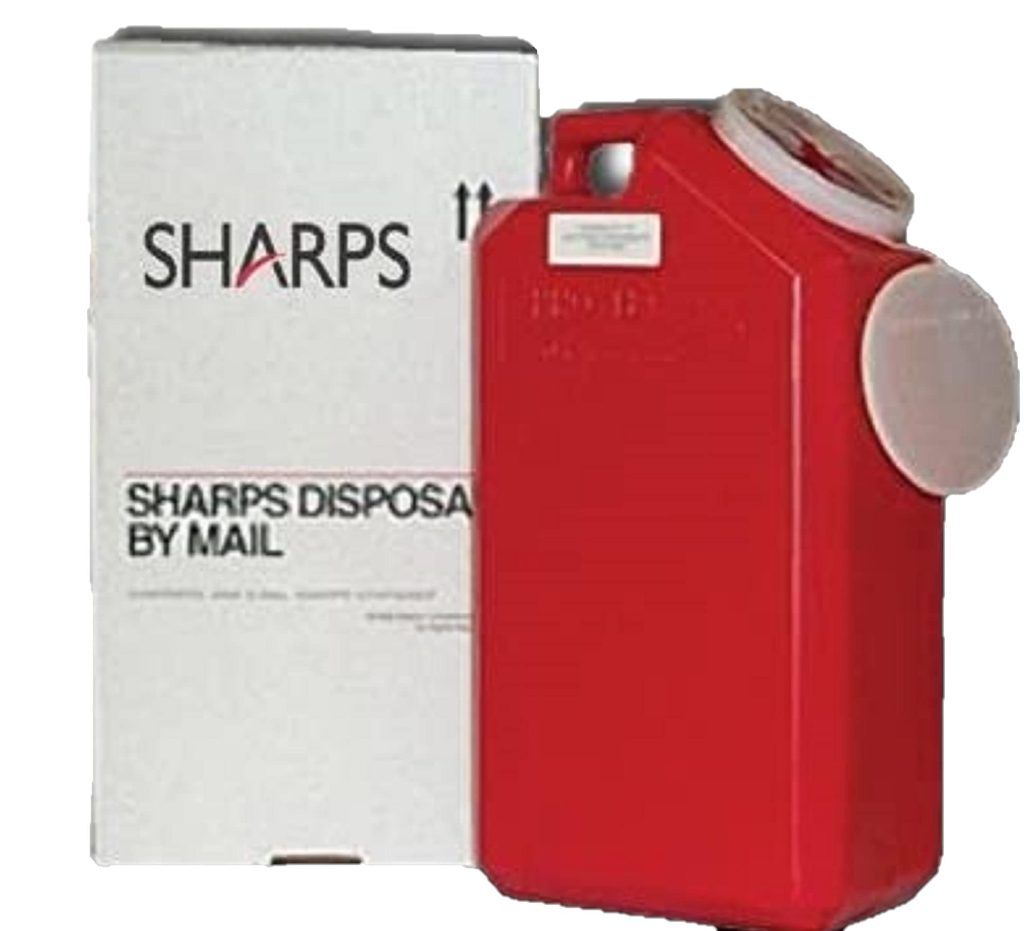 Sharps Compliance 13000-008 Sharps Recovery System 3 gal Needle Disposal Container, English, 15.34 fl. oz., Plastic, 1 x 1 x 1
