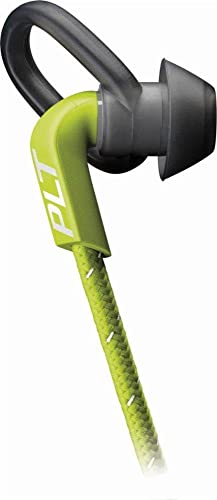 Plantronics BackBeat FIT 300 Sweatproof Sport Earbuds, Wireless Headphones, Grey/Lime