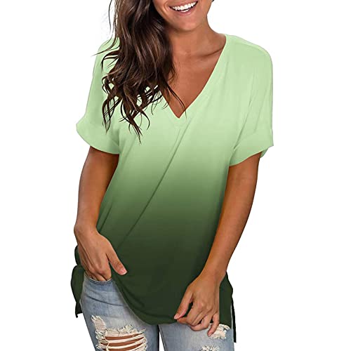 White Tunic Plus Kimono Tops for Women Clothing line for Women Womans Flannel Women Long Sleeve Waffle Knit Pullover Tops v Neck Button Shirts Blouses 3/4 Sleeve Blouses