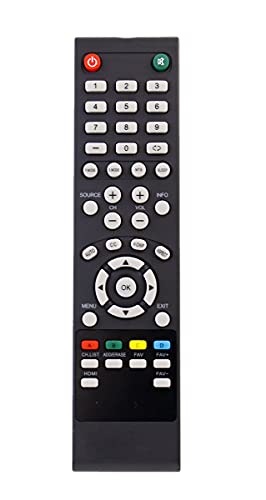 NEW SEIKI TV Remote for Almost all Seiki brand TV, Such as SC151FS SC241FS LC24G82 LC22G82 SC221FS SC261FS SC262FS SC32HT04 SC371TS SC391TS LC-40G81 SC461TS SC501TS SC552GS SC601GS SC601US SC601TS SE131FS SE191FS SE221FS SE222FS SE22HY01 SE241TS SE242TS S