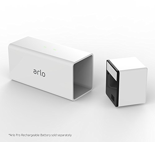 Arlo Pro Charging Station - Arlo Certified Accessory - 8 ft, Works with Arlo Pro, Pro 2, and Go 1 Cameras Only - VMA4400C