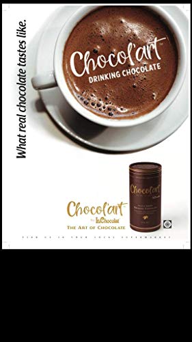 Chocol'art Velvety Smooth Drinking Chocolate Mix | Dairy Free - Nut Free - Soy Free - Gluten Free - Vegan - Non GMO (1)