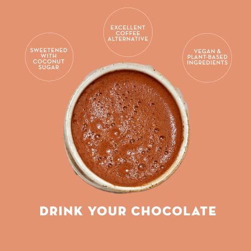 70% Spicy Dark Drinking Chocolate - Certified Organic Hot Cacao / Fair Trade Cocoa - by CACOCO (7.05 ounces) …