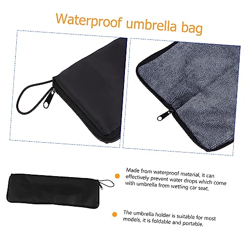 VALICLUD 4pcs umbrella cover mesa para uñas acrílicas umbrella storage bag waterproof umbrella bag beach purse waterproof wallet umbrella storage pouch bag portable