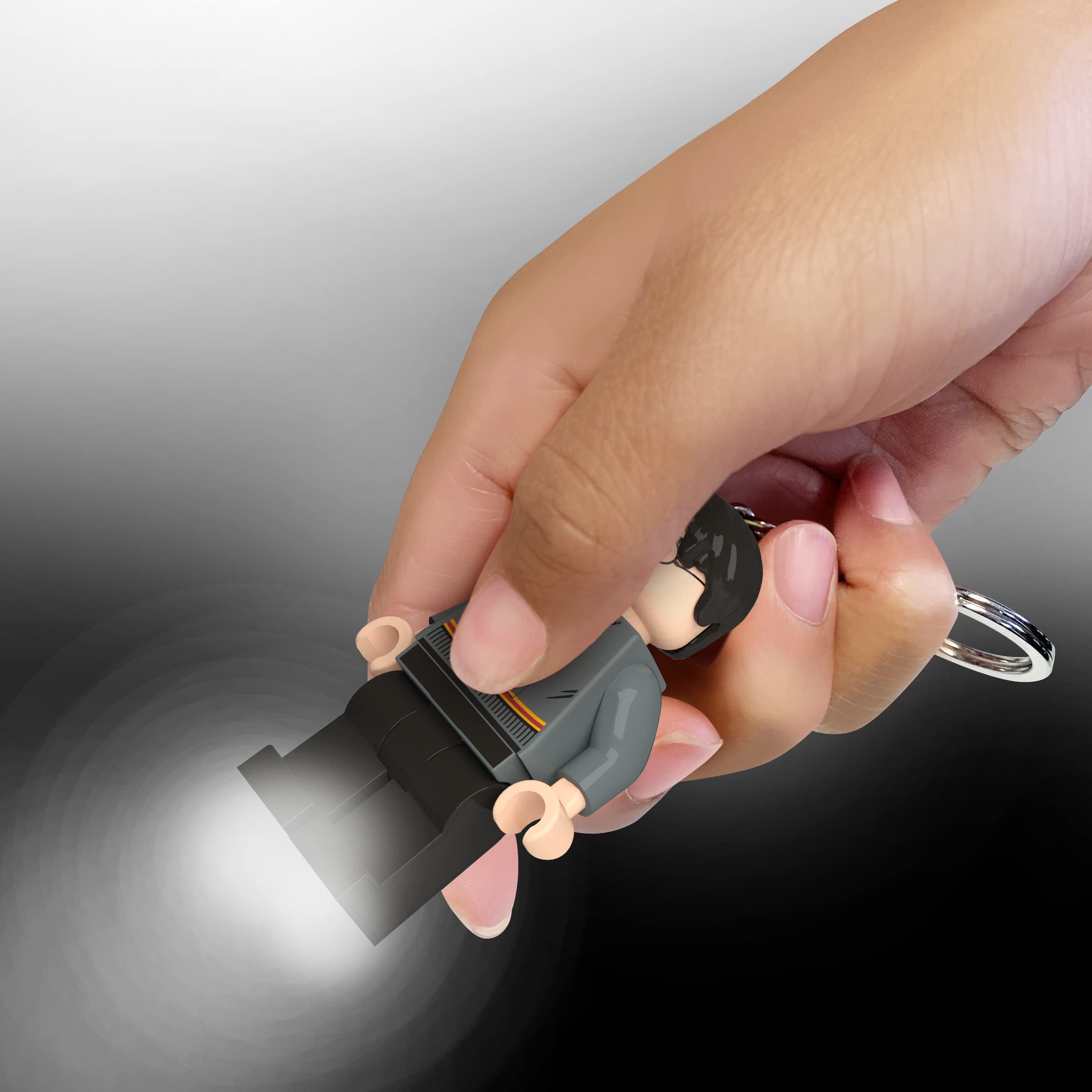 LEGO Harry Potter & Hermione Keychain Light Bundle, Ages 6+, includes 1 Harry Potter Keychain Light and 1 Hermione Keychain Light