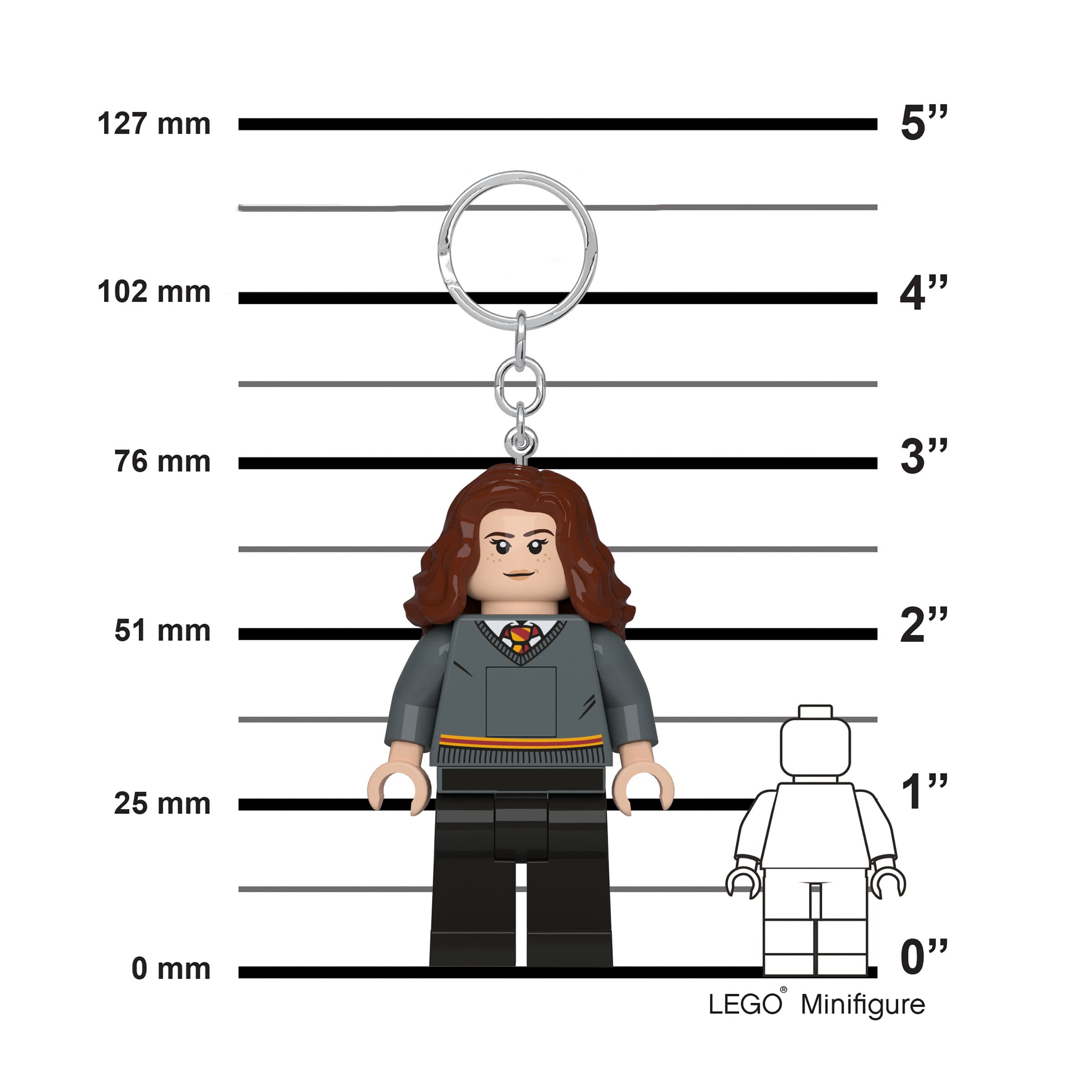 LEGO Harry Potter & Hermione Keychain Light Bundle, Ages 6+, includes 1 Harry Potter Keychain Light and 1 Hermione Keychain Light