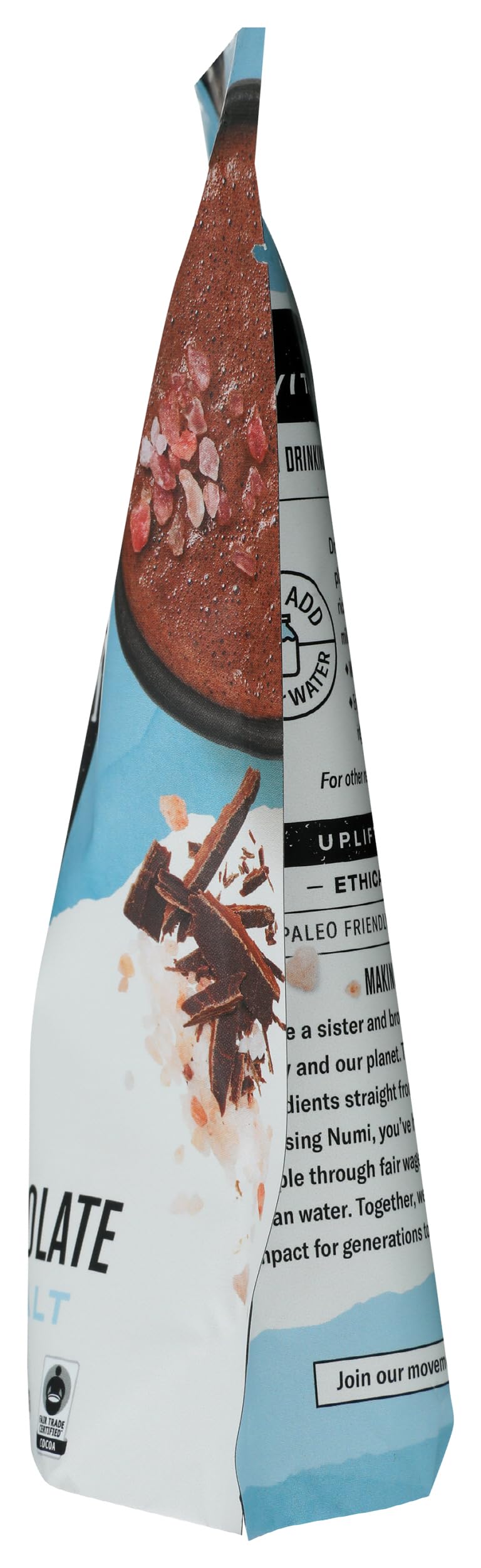 NUMI Organic Dash of Salt Drinking Chocolate, 6.3 OZ